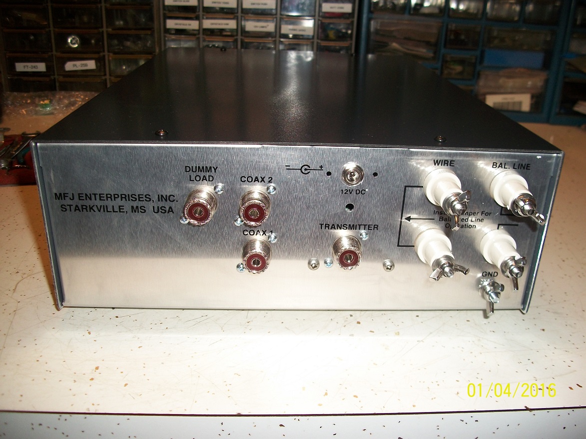 My new MFJ-986 Differential-T Tuner