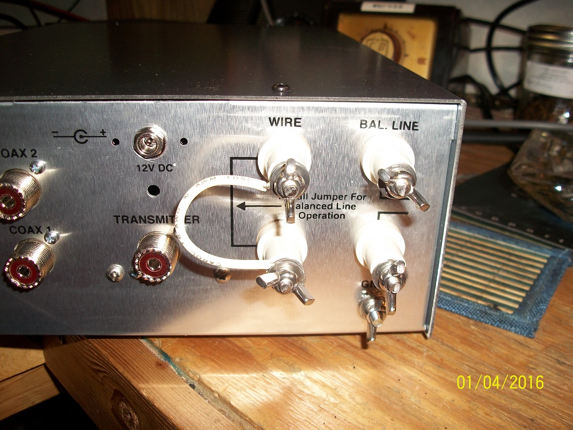 My new MFJ-986 Differential-T Tuner